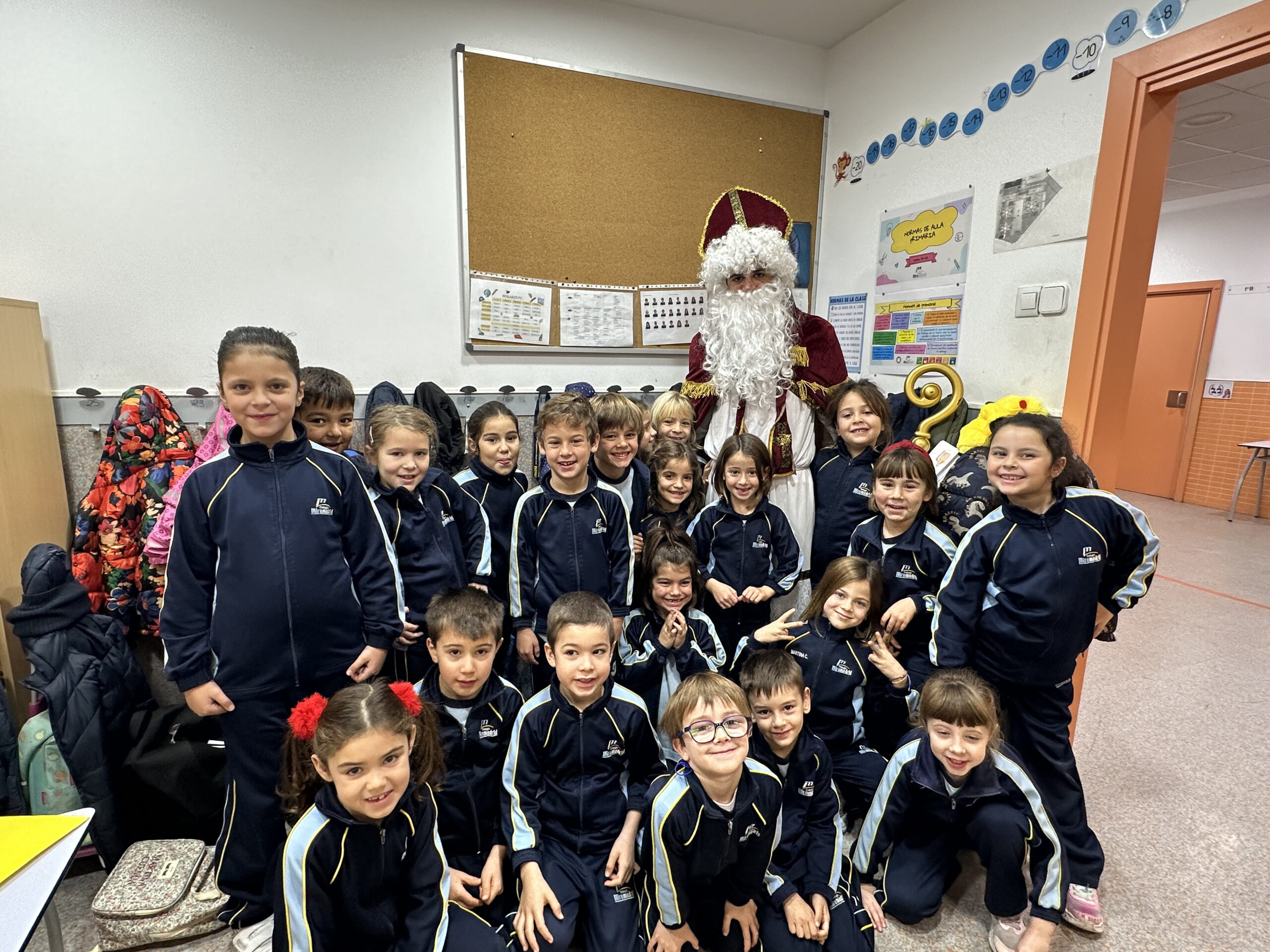 Sankt Nikolaus visita nuestro cole | Colegio Miramadrid
