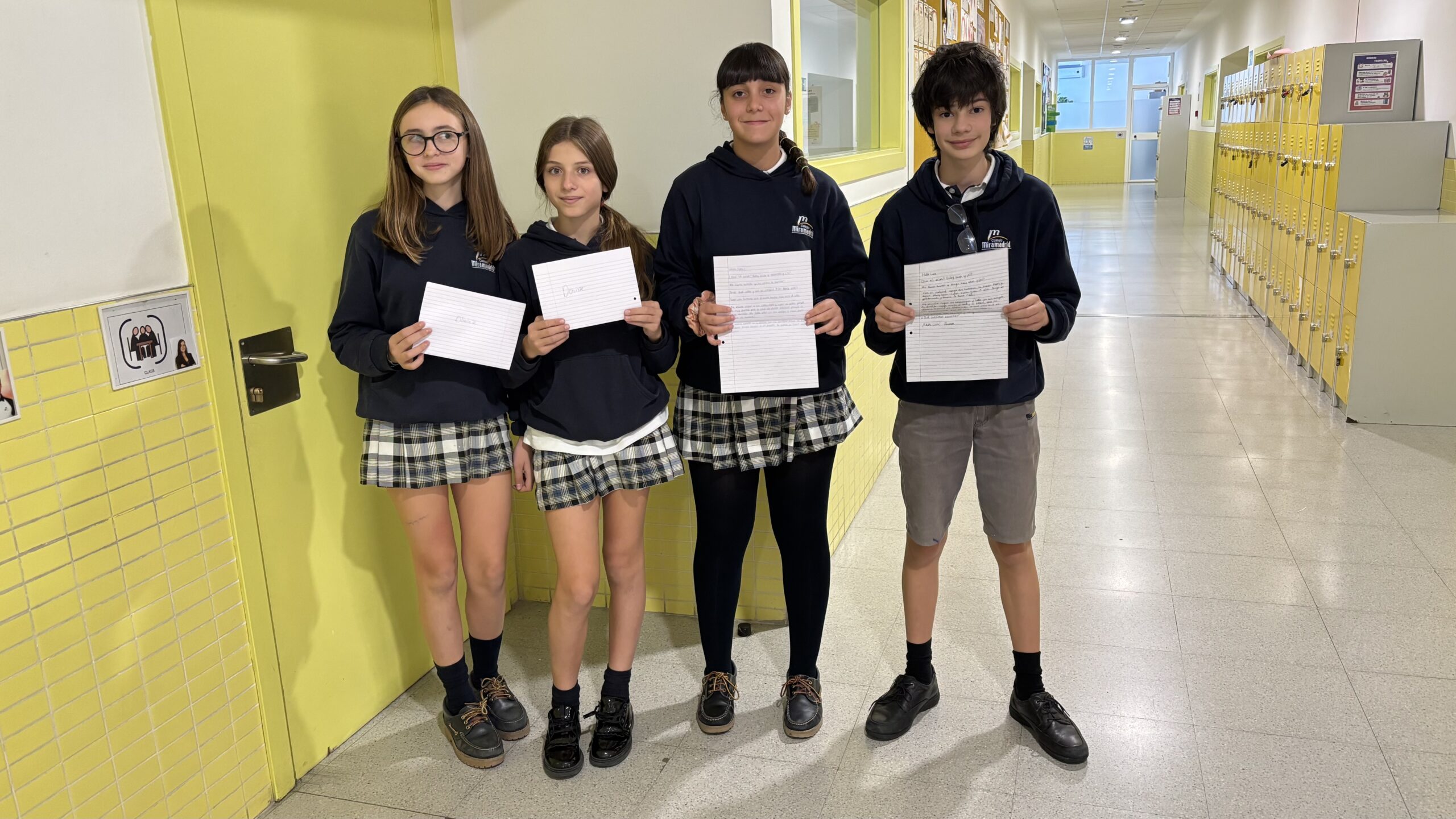 Pen Pal Exchange | Colegio Miramadrid